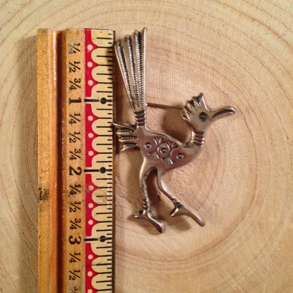 Jewelry | Vintage Fj Navajo Roadrunner Brooch | Poshmark